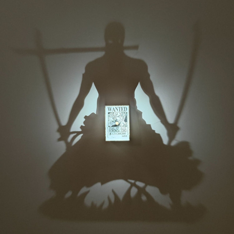 Roronoa Zoro Shadow Lamp | One Piece Rare Collectible – Blink Rare